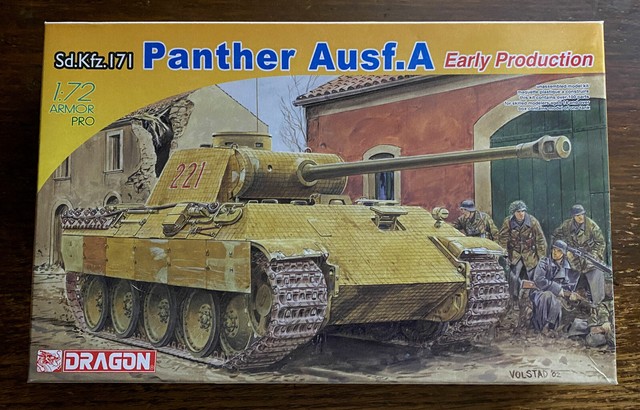 Dragon 7499 1 72 Sd.kfz. 171 Panther a Early Production Tank for sale ...
