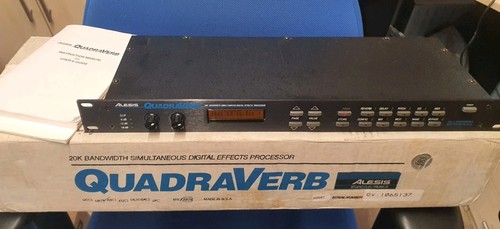 Alesis Quadraverb with Original UK PSU, Box and Manuals - Excellent Condition. | eBay UK