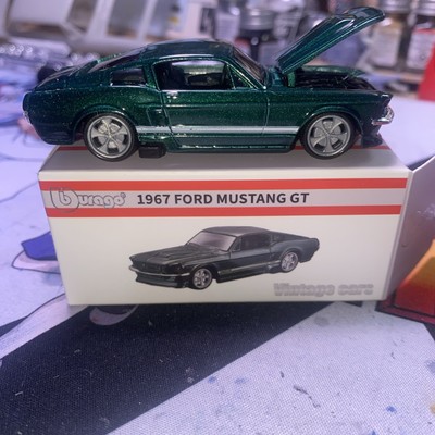 Burago . 1967 Ford Mustang GT New in Box. 1/64 scale Classic Muscle Car ...
