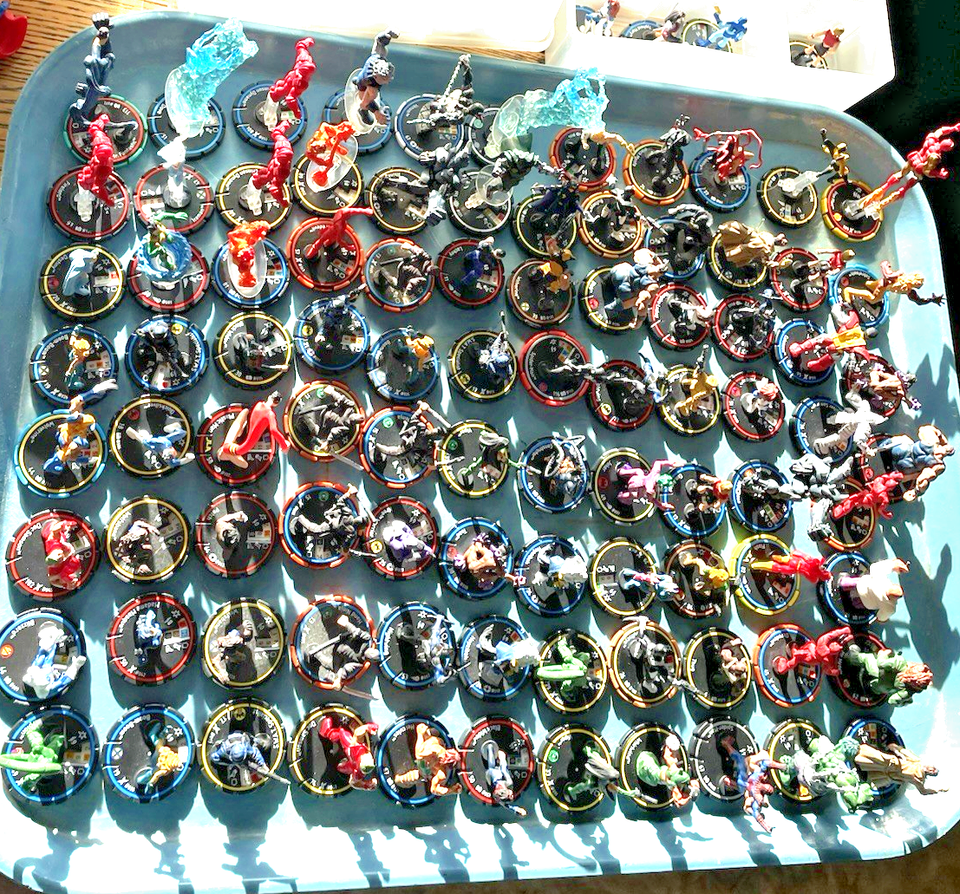 Ginormous Lot Of Heroclix! Marvel See All Photos And Description 225 ...