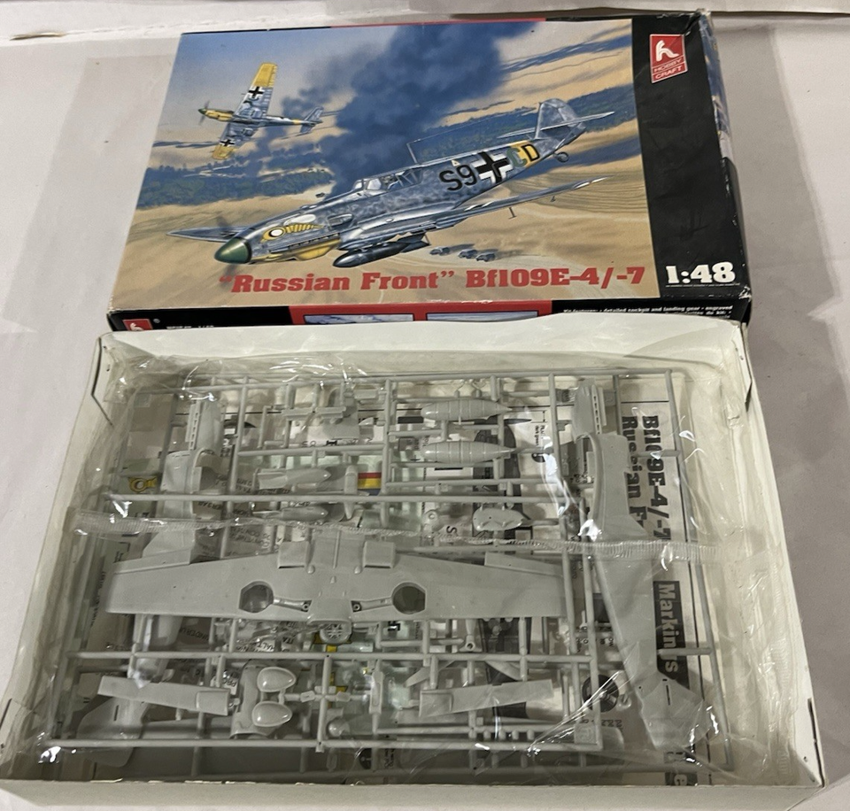 WWII GERMAN FIGHTER MODEL KIT LOT 1:48 BF109 MOSKITO DO 17E /F HOBBY ...