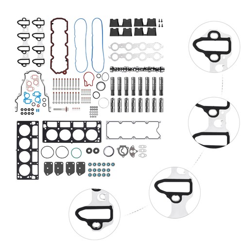 ForGM 5.3 AFM Lifter Replacement Kit Camshaft Kit Head Gaskets Bolts ...