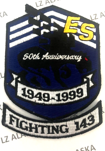 U.S. NAVY VF-143 PUKIN' DOGS 50th ANNIVERSARY PATCH (N3) 1949-1999 | eBay