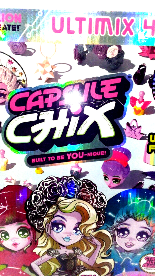 Capsule Chix Dolls Ultimix 4 Pack +60 Mystery Pieces Sealed | eBay