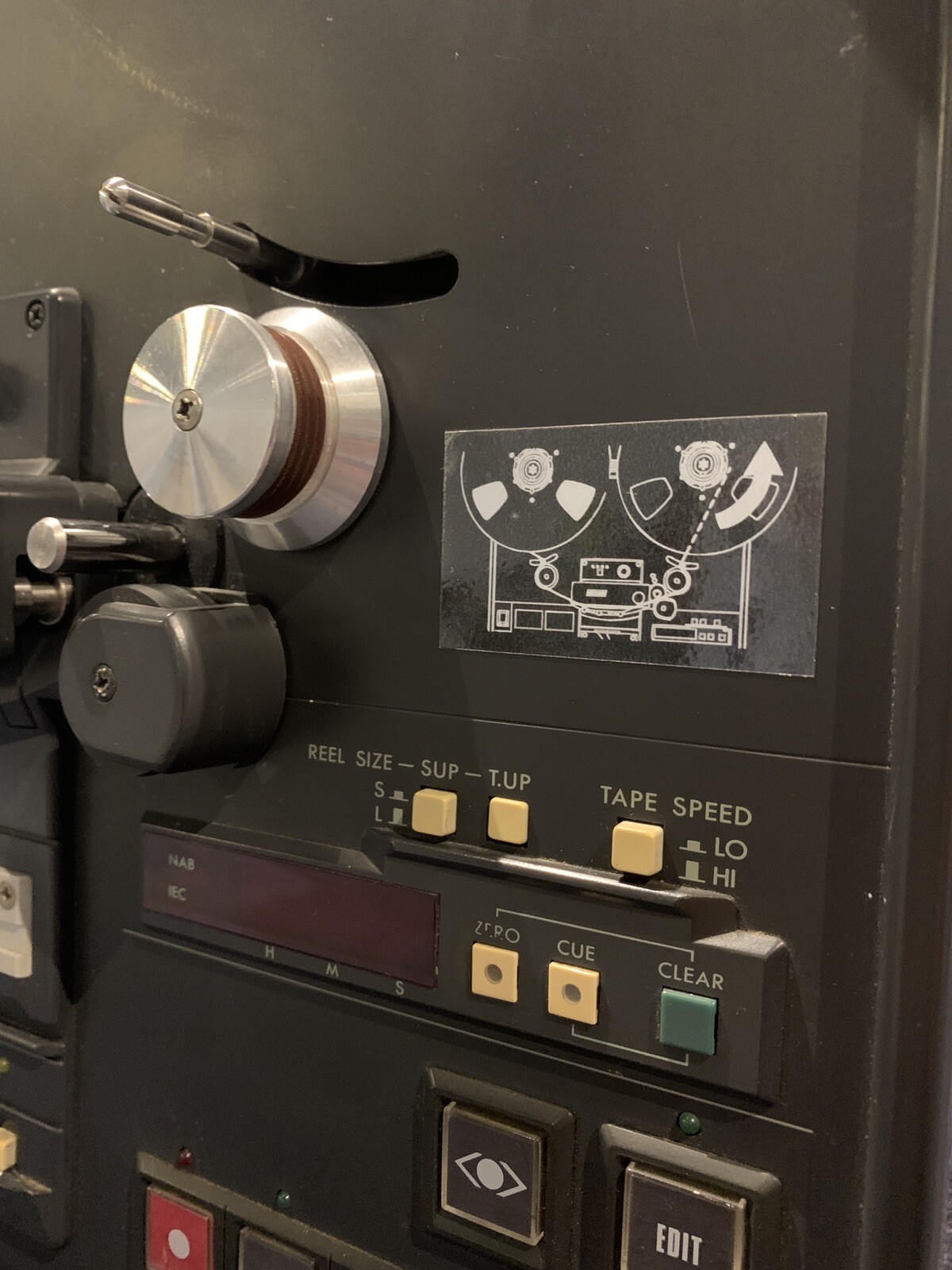 Otari MX-50 Transport Threading Sticker | eBay