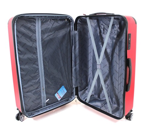 Large 27" Suitcase EXPANDABLE Hard Shell Spinner 4 Wheels Luggage ...