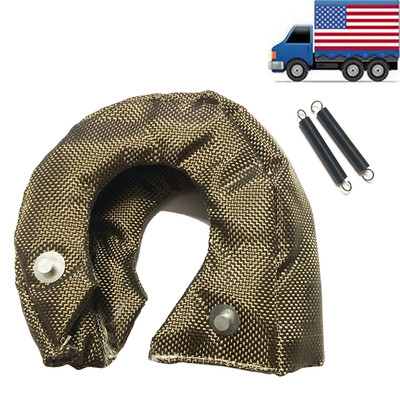 T3 T25 T28 Titanium Basalt Custom Fit Turbo Shield Heat Blanket Cover ...