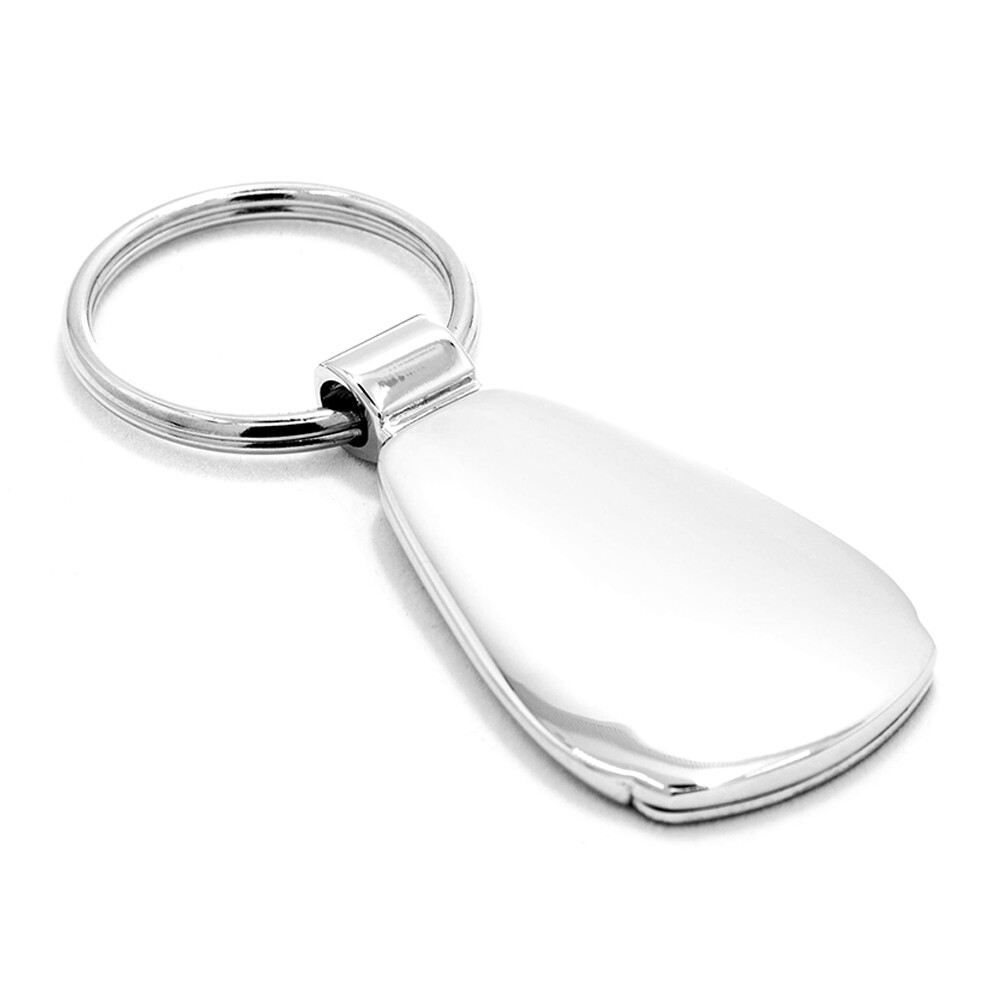 Chrysler Keychain & Keyring - Green Teardrop Chrome Shiny Key Chain Key ...