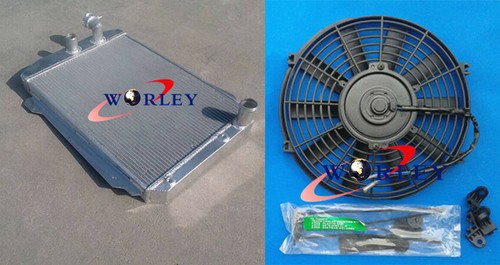 56MM For Chevy Hot/Street Rod 350 5.7 V8 W/Tranny Cooler 1939 RADIATOR ...