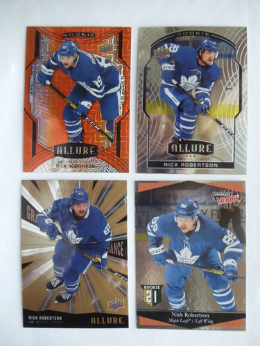 2020-21 Nick Robertson 4 Card Rookie Lot-Toronto Maple Leafs | eBay