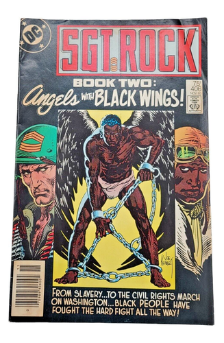DC Comics Sgt Rock #406 Angels With Black Wings Book Two Original ...