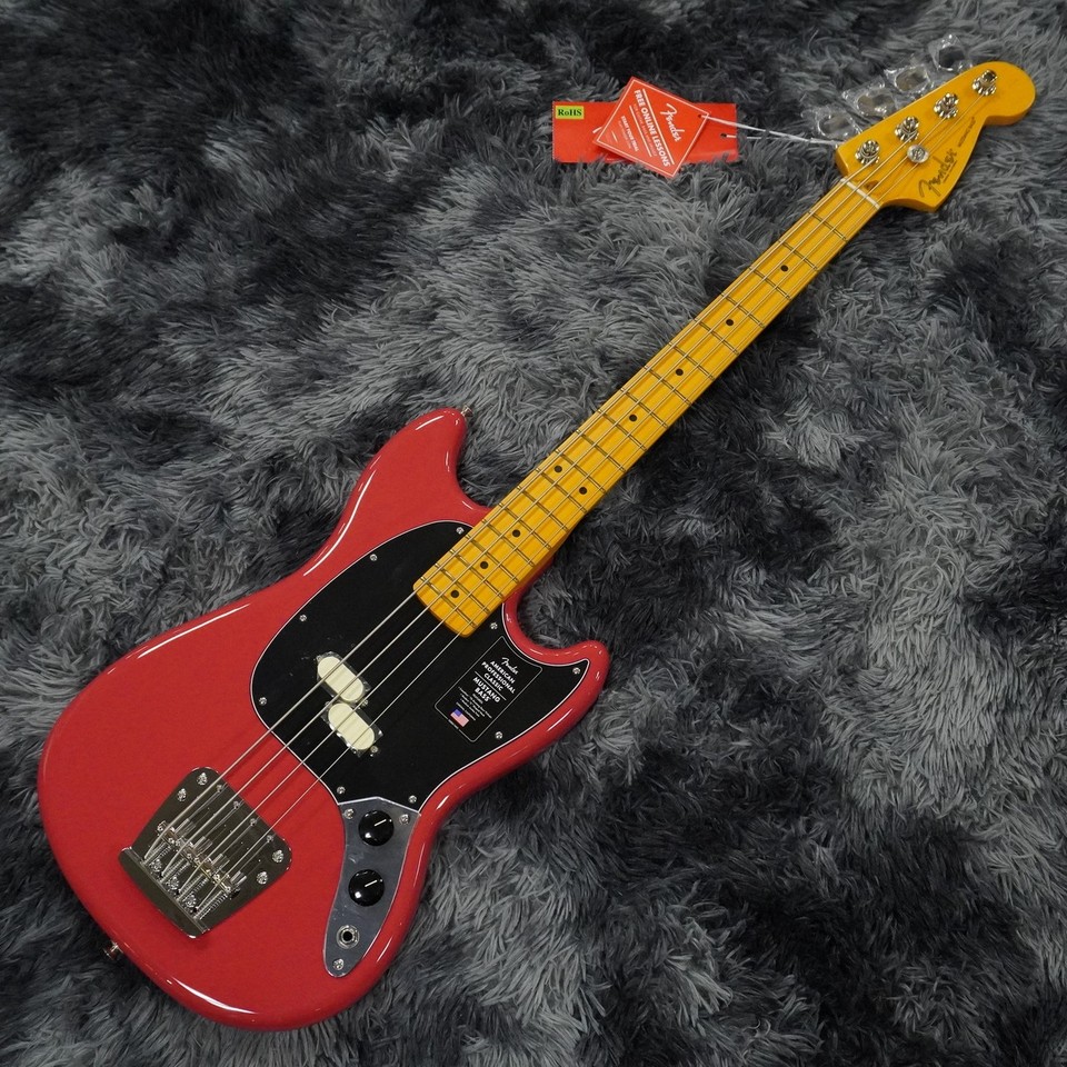 Fender American Professional Classic Mustang Bass Faded Dakota Red ...