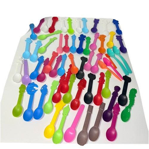 Lot of 50+ Reusable Frozen Yogurt Spoons Yogurtland Menchie’s ...