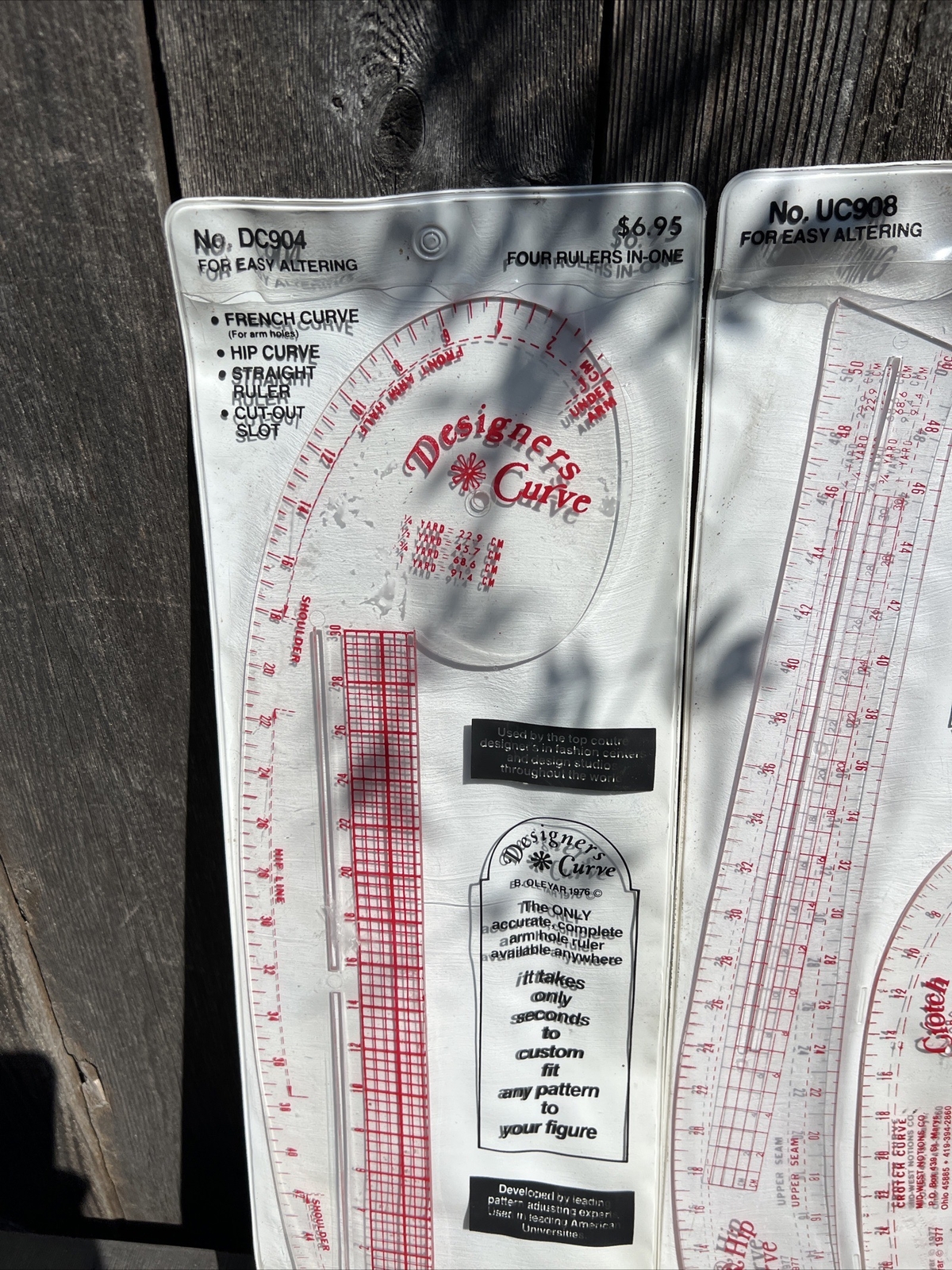 Designer Curve Universal Inseam Hip Ruler Crotch Pant French Sewing S9 ...