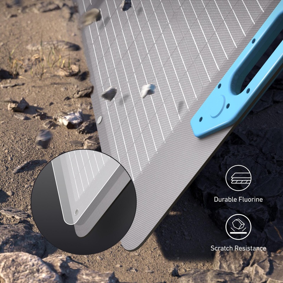 Anker 535 Solar Generator Portable Battery System + SOLIX PS100 100w ...