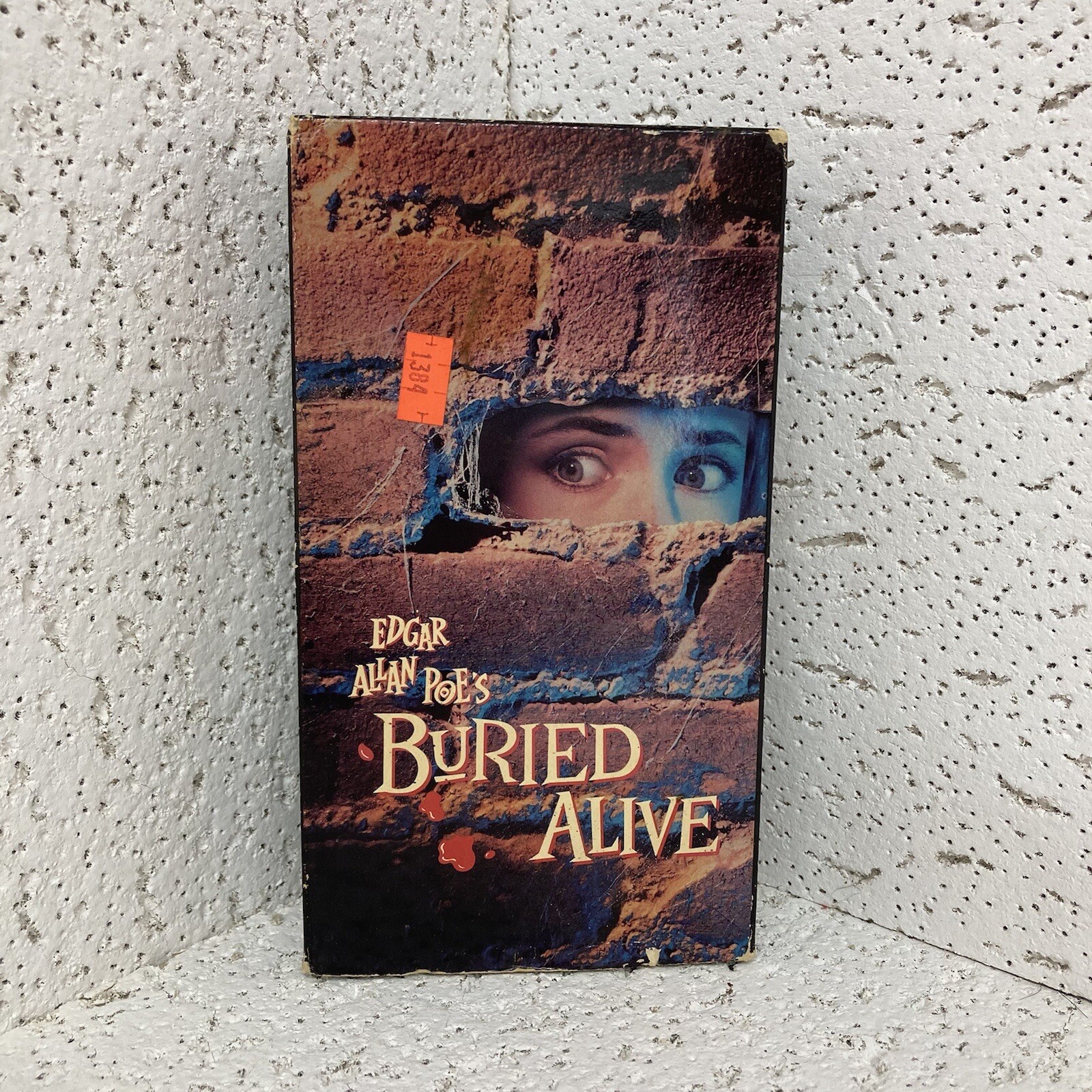 Buried Alive (VHS, 1990) Edger Allan Poe's - RARE HORROR Former Rental ...