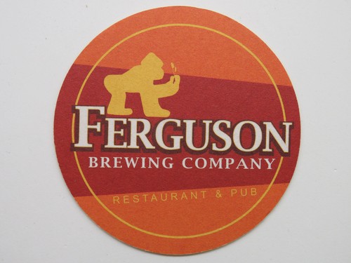 Beer Brewery Coaster ~ FERGUSON Brewing, Pub & Restaurant ~ MISSOURI ...