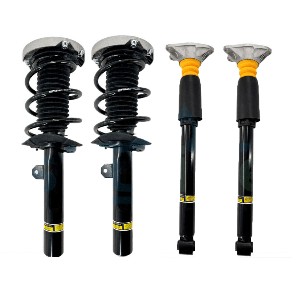 4x Front Rear Shock Struts Assys For BMW X1 F48 sDrive28i xDrive28i 2 ...