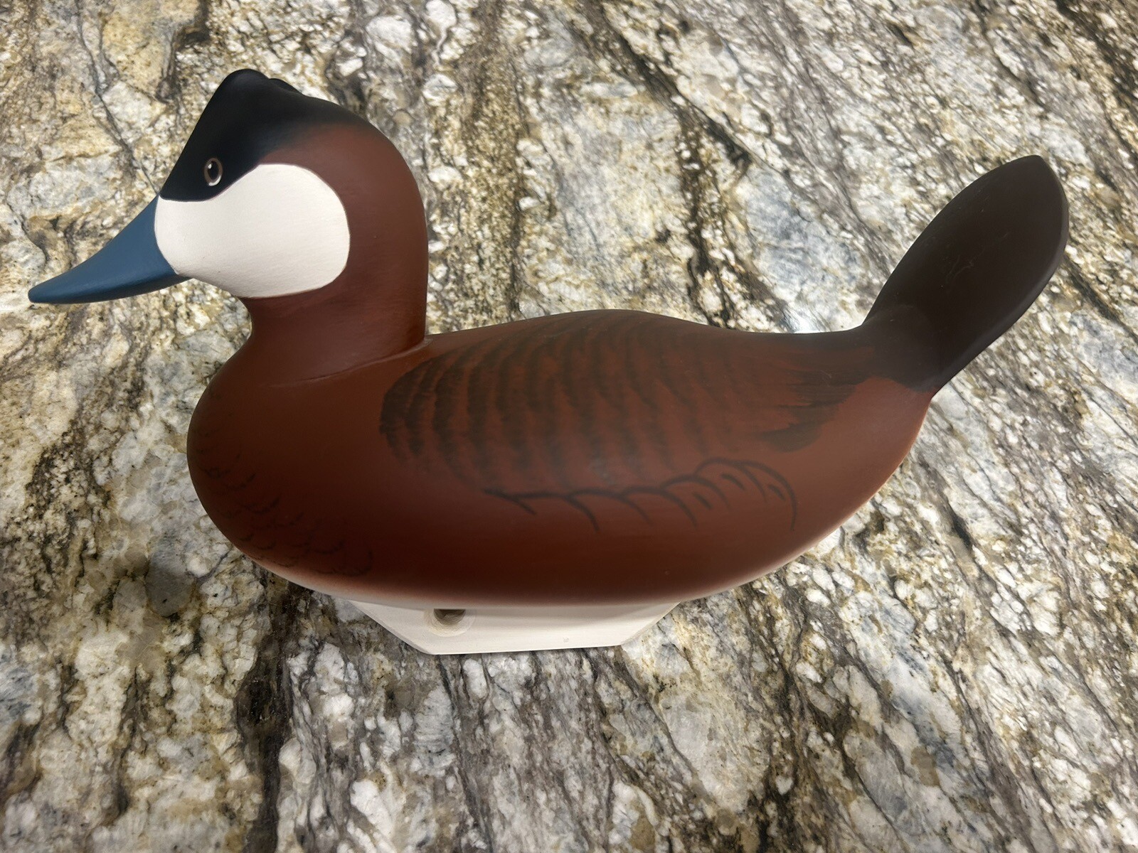 Charlie Bryan Ruddy Duck Decoy Pair Middle River Md | eBay