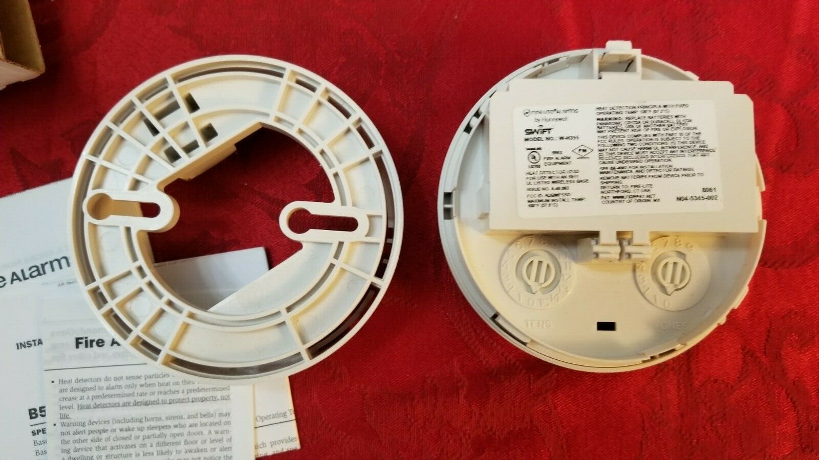 Fire-Lite W-H355 Wireless Intelligent Temperature Sensor for sale ...