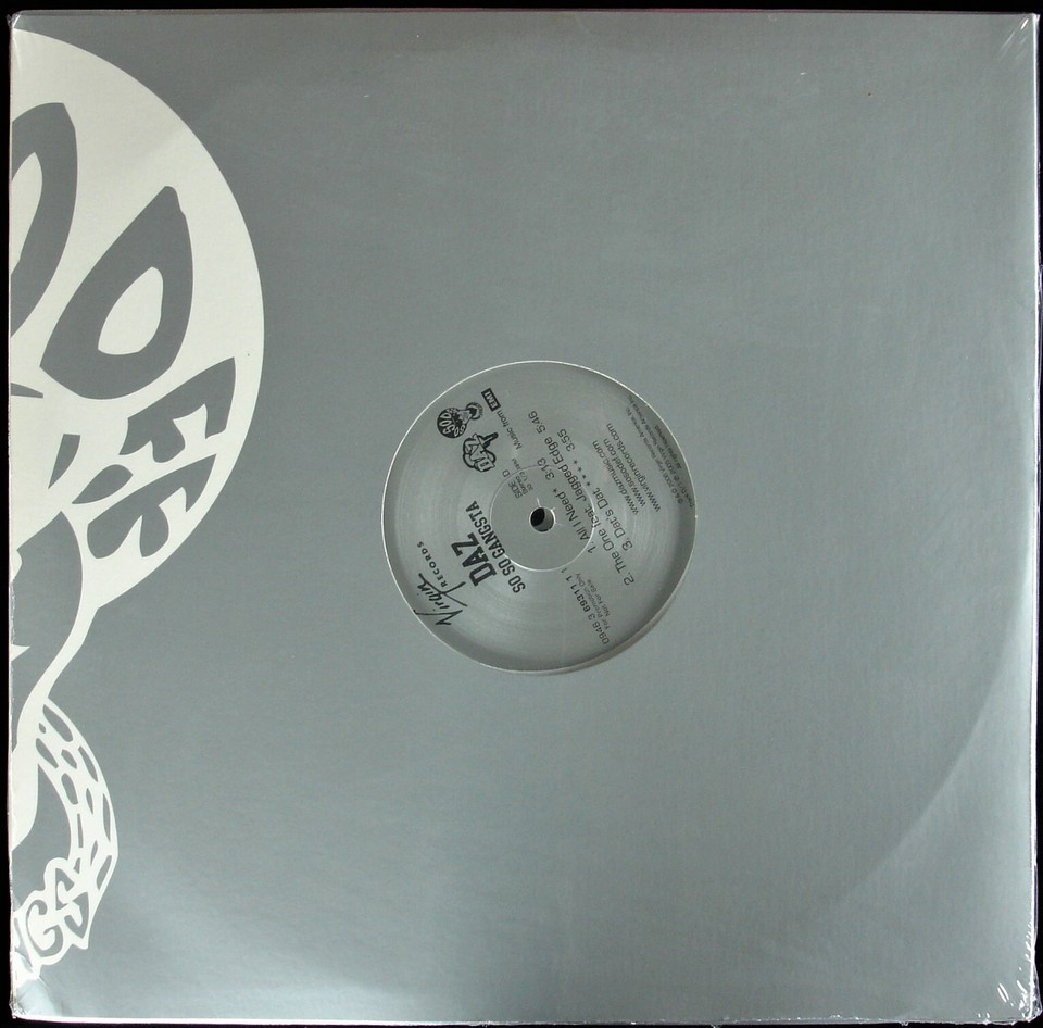 DAZ "SO SO GANGSTA" 2006 2X VINYL LP ALBUM PROMO RICK ROSS, ICE CUBE ...