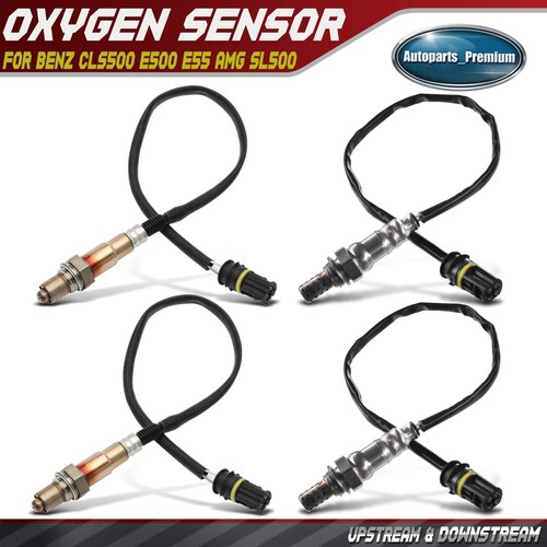 4x Up & Downstream O2 Oxygen Sensor for Mercedes-Benz CLS500 E500 E55 ...