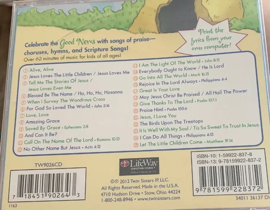 New Sealed Lifeway Christian Stores Easter Celebration! Music CD ...