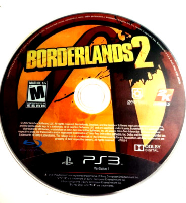 PS3 Borderlands 2 PlayStation 3 Action Adventure 2012 Disc Only Pre ...