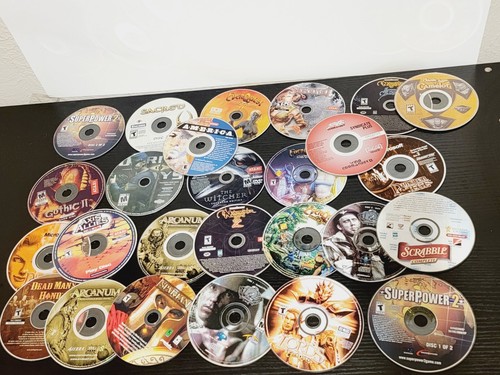 Lot Of 28 Game Discs For Microsoft Windows PC Video Games | eBay