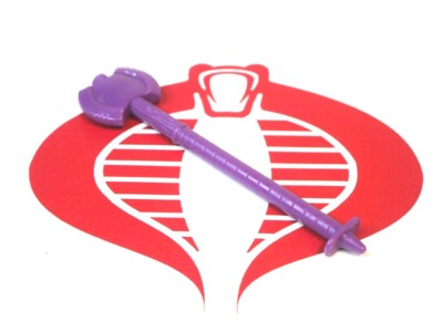 PLAY-DOH Creepyhead & Friends Weapon Purple Axe Original Part Kenner ...