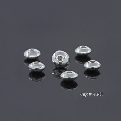 20 Sterling Silver Triangle Spacer Beads 3mm #97034 | eBay