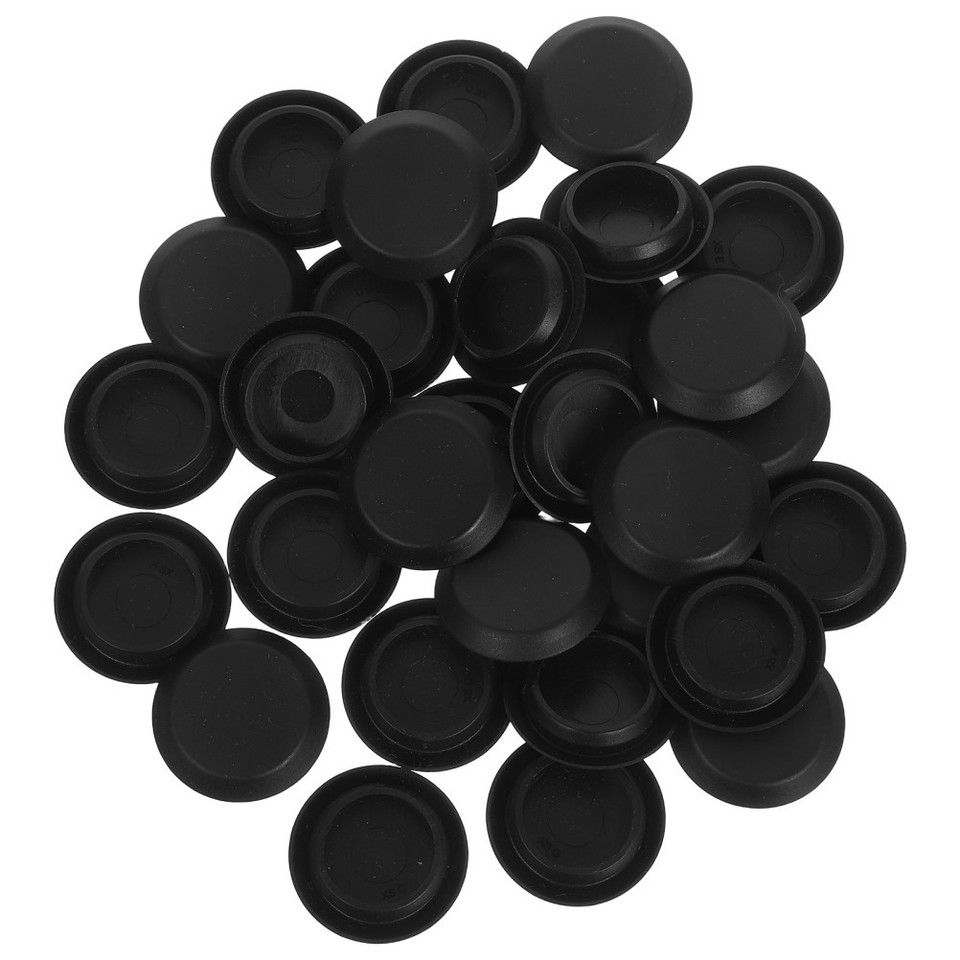 30 Pcs Truck Bed Hole Plugs Car Screw Protector Cover Plastic for Round ...