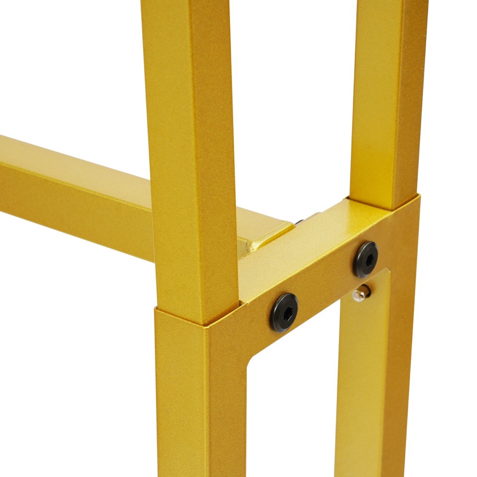 Golden 4-head hanger，Clothes Rack, Garment Rack, Freestanding Clothes ...