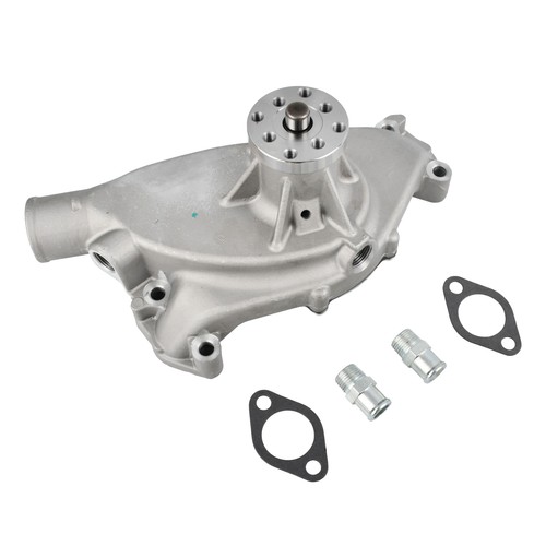 High Volume Satin Short Water Pump For BBC Big Block Chevrolet 396 427 ...
