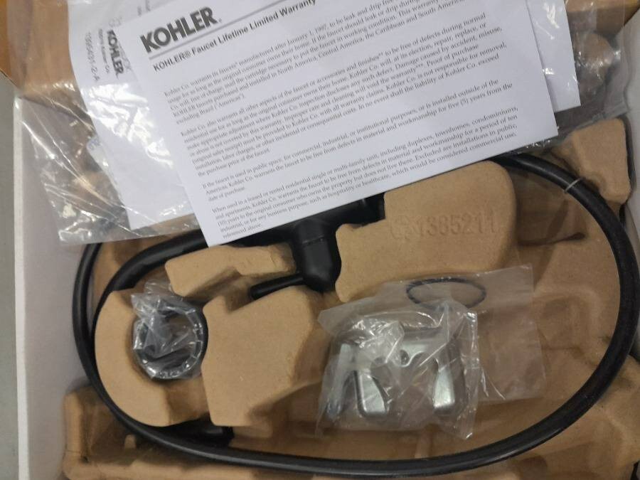 Kohler K-6665-AG-BL Wellspring Water Filtration, Matte Black | eBay