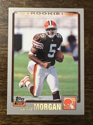 2001 Topps Football Card #315 Quincy Morgan Rookie | eBay