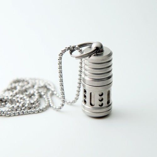 Titanium alloy pendant type mini kerosene lighter EDC portable tool | eBay