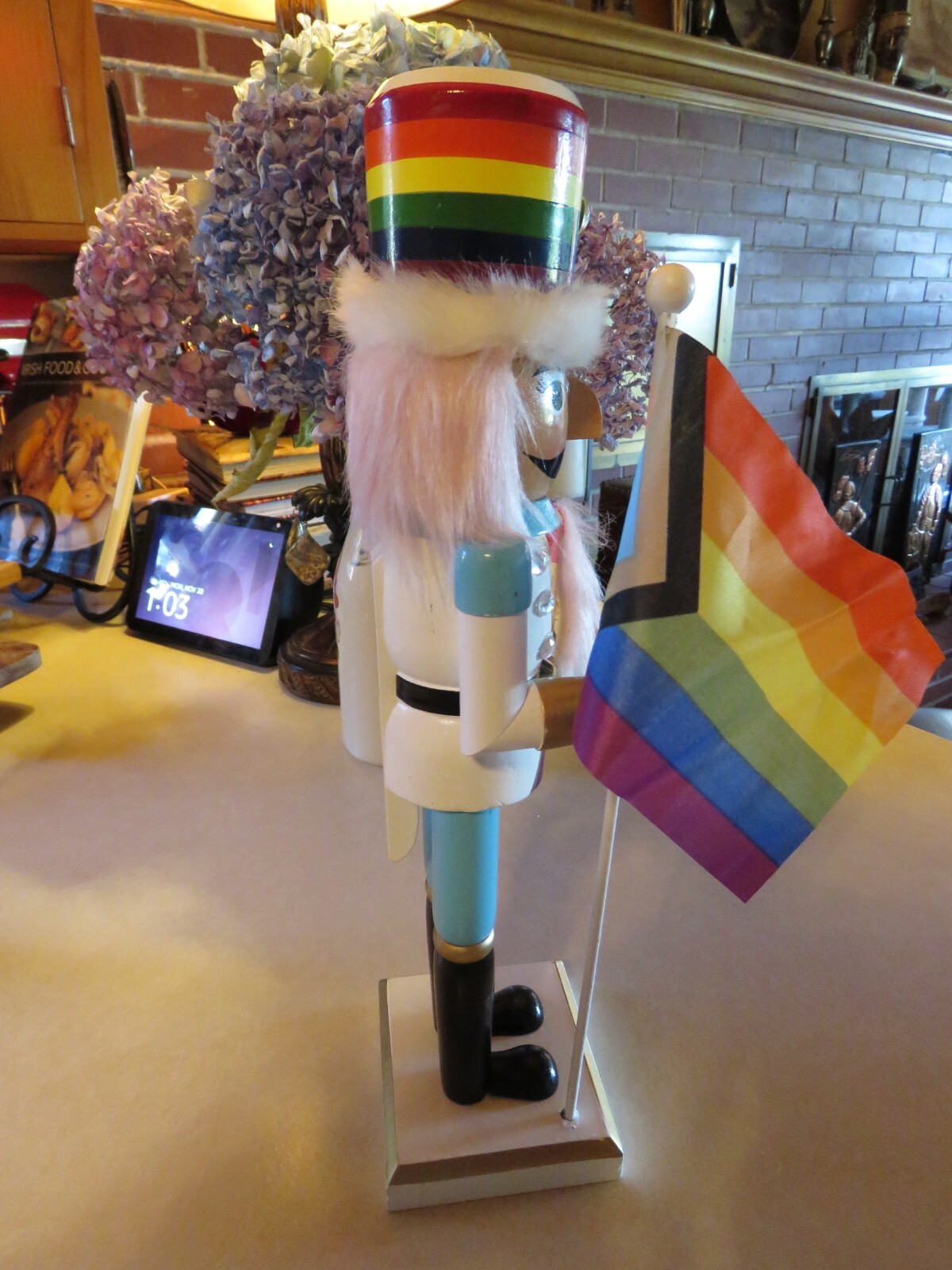 2023 Target Wondershop 14” Rainbow Pride Nutcracker LBGTQ Christmas ...