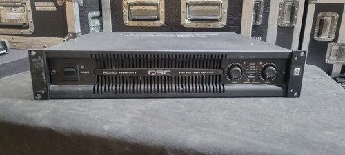 USED - QSC PL380 Powerlight 3 Series 2-Channel Power Amplifier | eBay