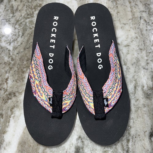 Rocket Dog wedge platform flip flop Women's Size 10 Multicolored - New ...