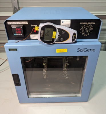 Scigene Model 400 Hybridization Incubator Oven wIth Tube Rotator ...
