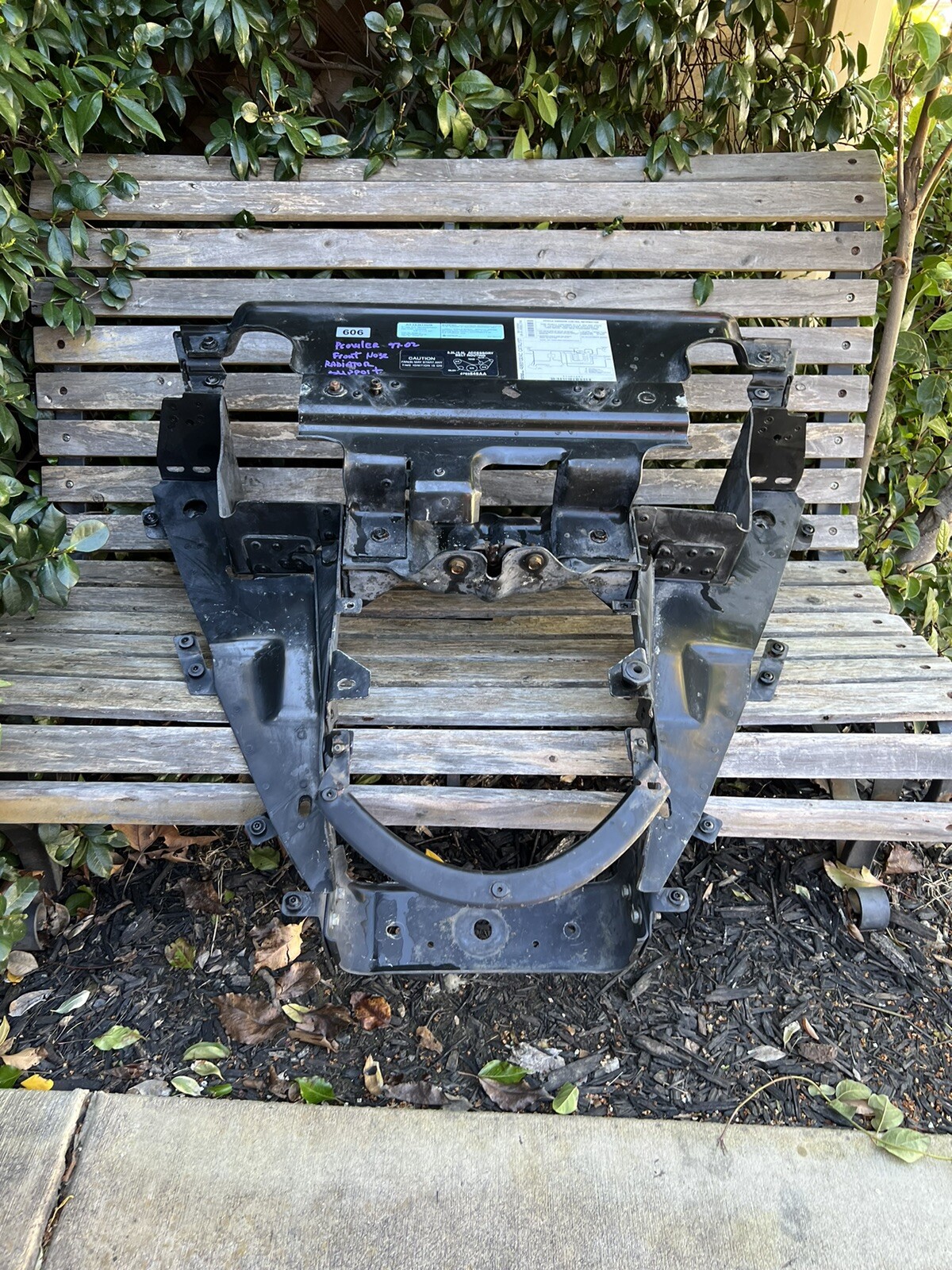 1997-2002 Plymouth Prowler OEM Unbolt Radiator Nose Core Support Whole ...