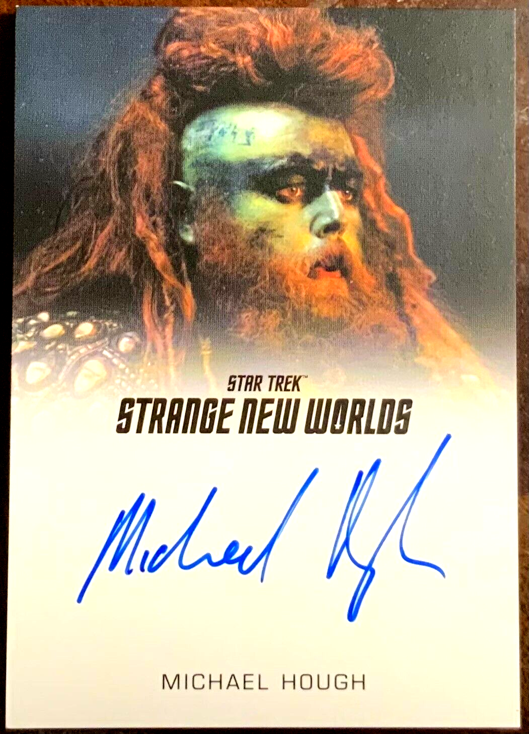 Star Trek Strange New Worlds Season 1 Autograph Michael Hough | eBay