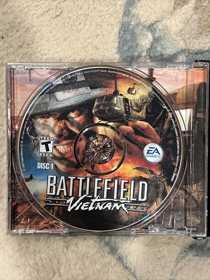 Battlefield Vietnam (Windows PC, 2004) 3 Disc Set w Key 14633146950 | eBay