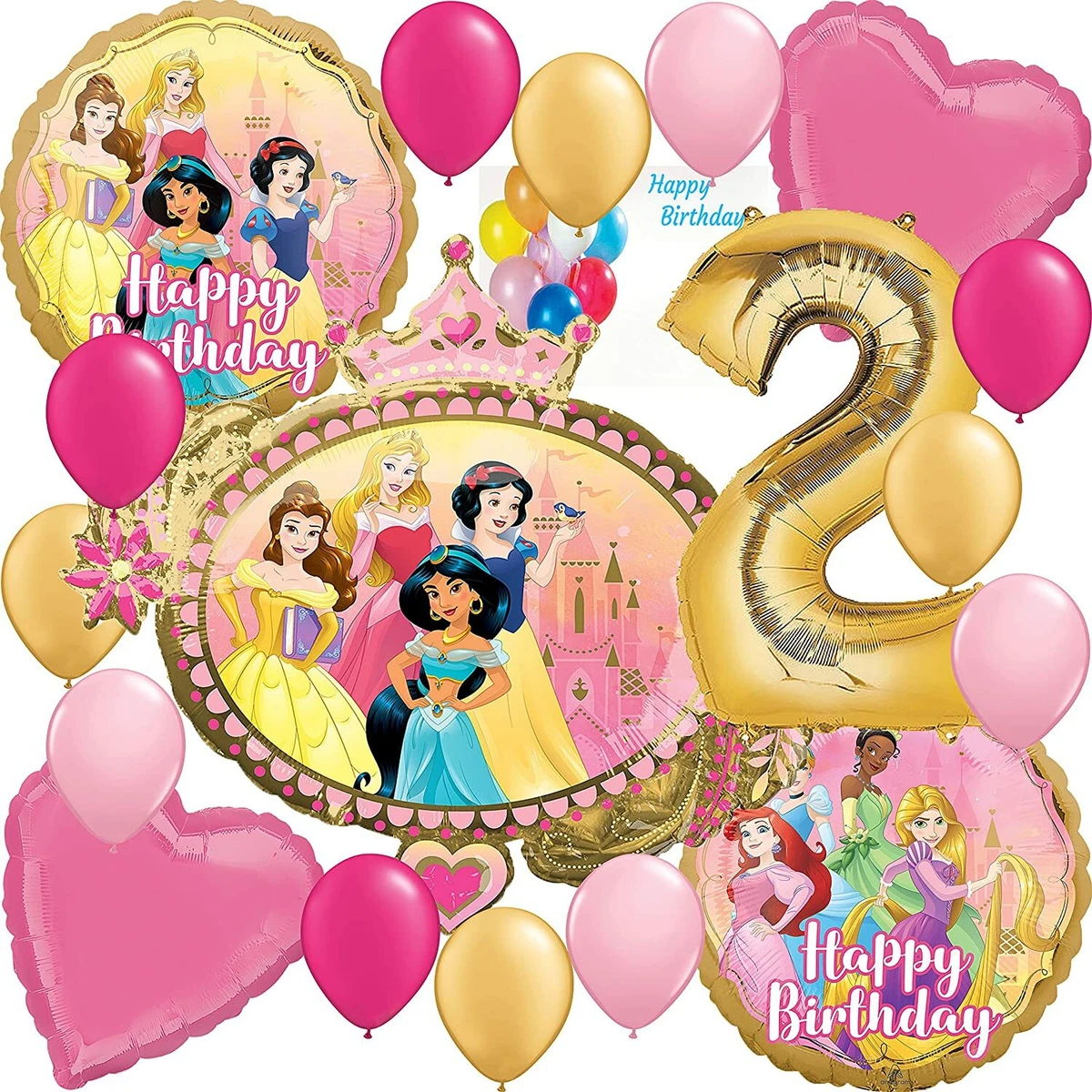Disney Princess Happy Birthday Clip Art