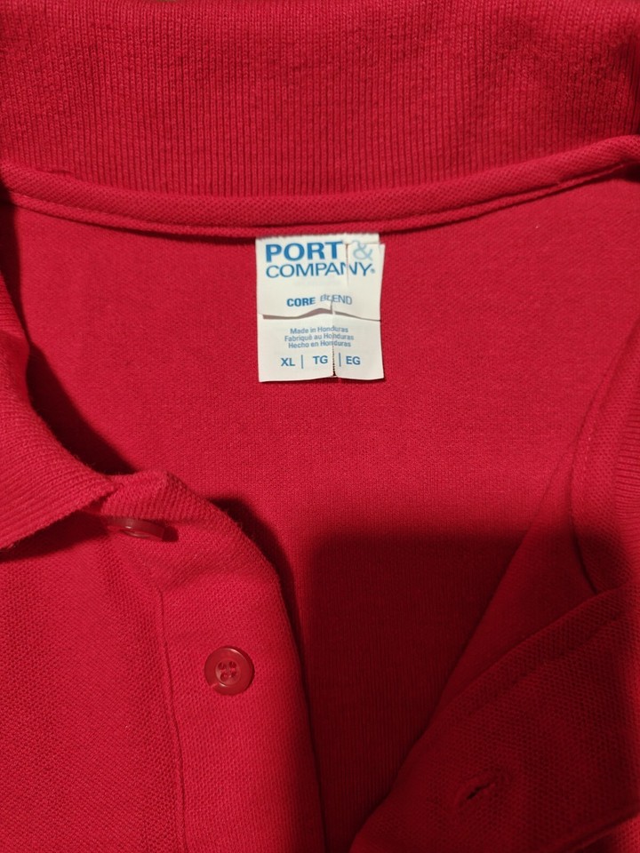 VINTAGE CARTOONS "THE JETSON'S" RED POLO SHIRT OLD PORT & COMPANY LOGO ...