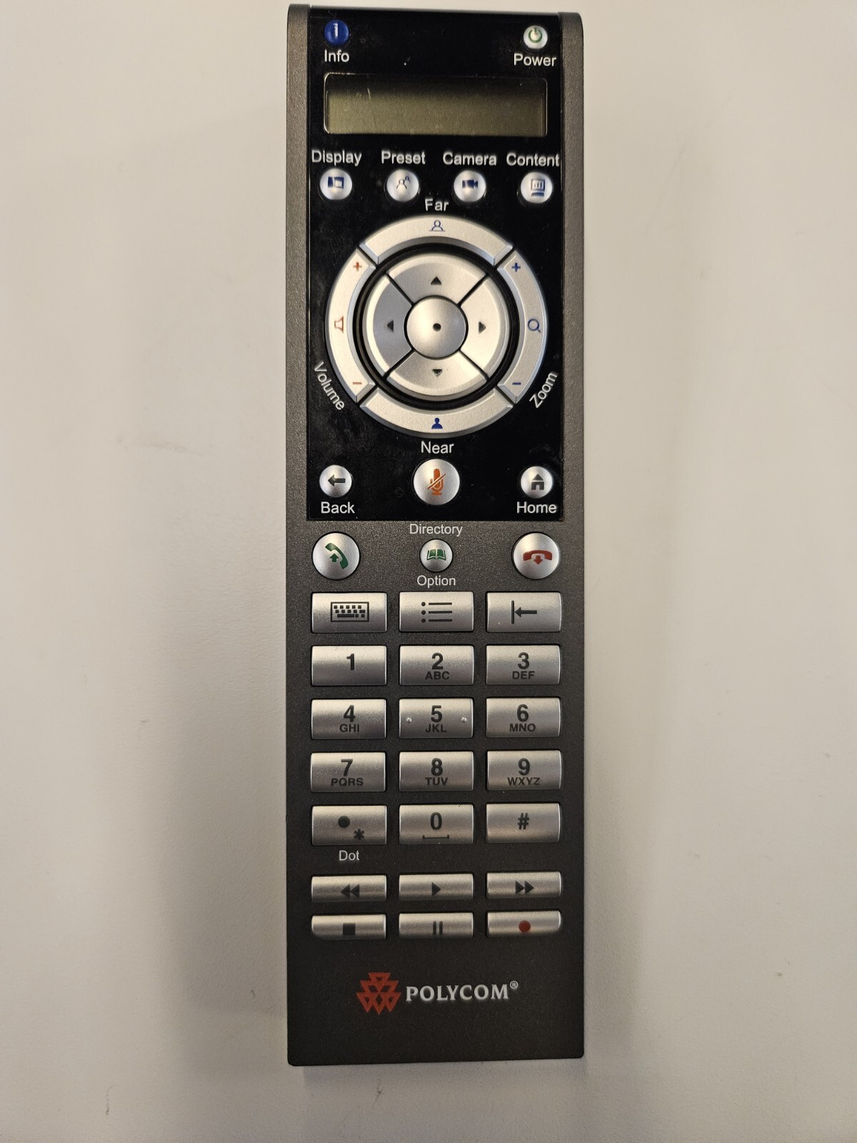 Polycom HDX Series Remote Control - Black (2201-52556-001) -Fast ...