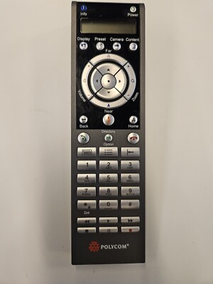 Polycom HDX Series Remote Control - Black (2201-52556-001) -Fast ...