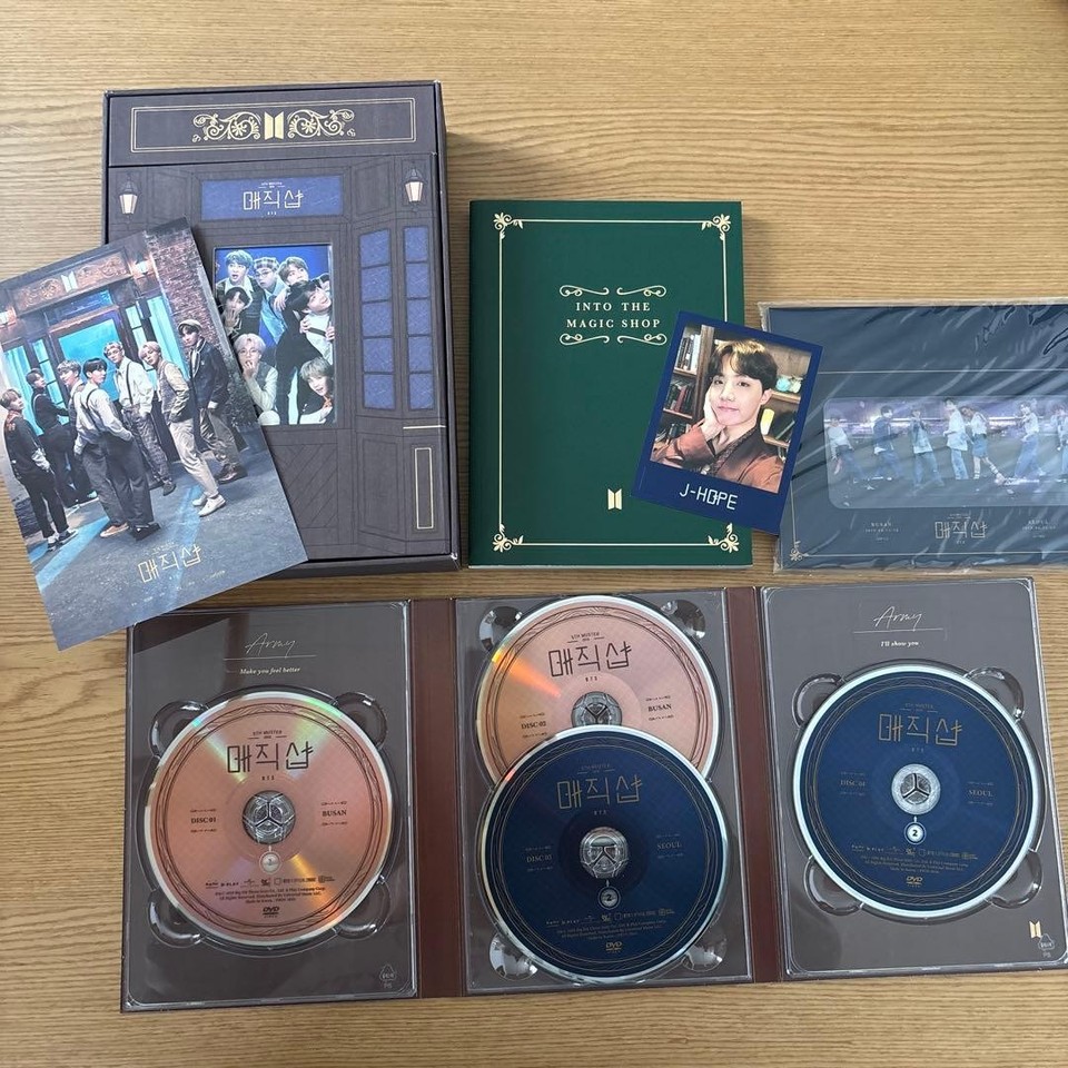 BTS Magic Shop Korean DVD 4 subtitles a5 | eBay