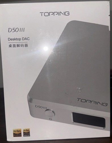 TOPPING D50 III 2*ES9039Q2M DAC, USB/BT5.1/Optical/Coaxial to RCA/TRS ...